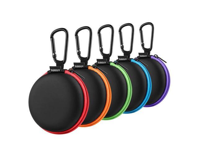 Click here for [5-Pack Earphone Carry Case  Small Round Pocket Ea... prices