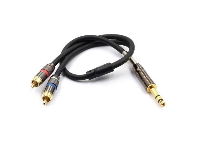 Click here for 10FT RCA to 1/4 Cable  Quarter inch TRS to RCA Aud... prices