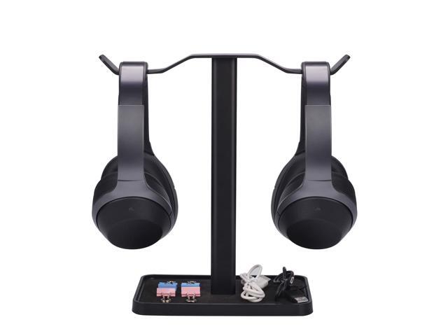 Click here for Dual Headphones Stand for Desk  Aluminum Alloy & M... prices