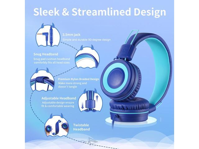 Click here for Kids Stereo Headphones with Microphone for Childre... prices