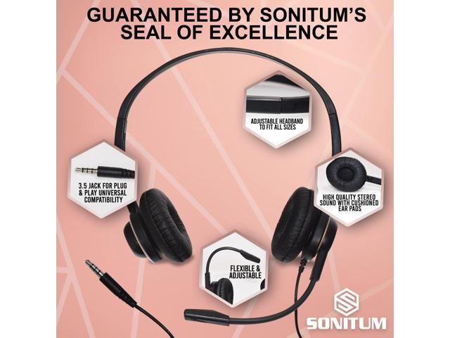 Click here for Headset with Microphone - Noise Canceling Computer... prices