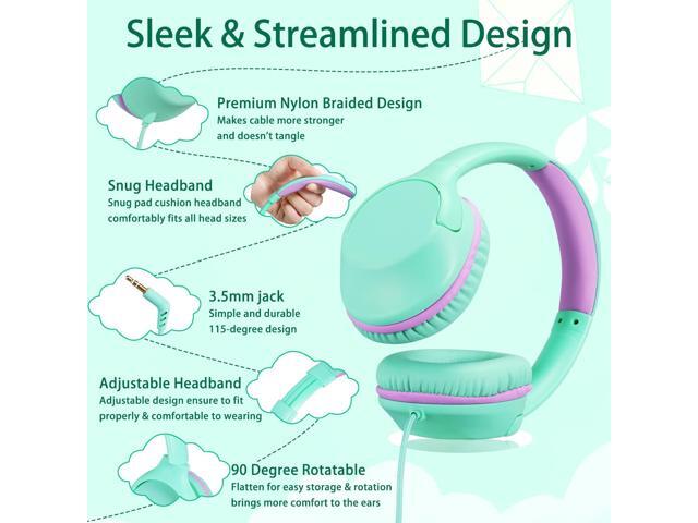 Click here for Headphones Over-Ear for Kids/Teens/School with 94d... prices