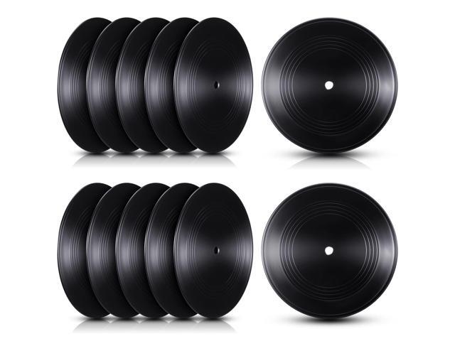 Click here for 12 Pieces Blank Vinyl Records 7 Inch Black Vinyl F... prices