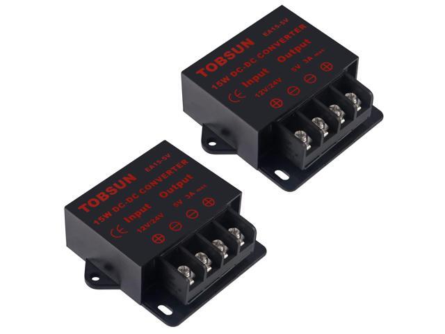 Click here for 2 Pack 12V /24V to 5V 3A Converter  DC Converter S... prices