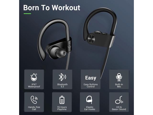 Click here for Wireless Sports Earbuds for Workout Gym  16 Hrs Pl... prices