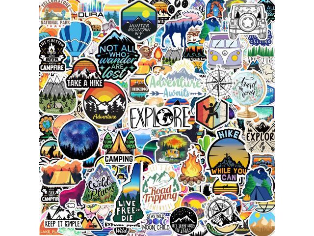Click here for 200PCS Camping Stickers - Water Bottles  Outdoor A... prices