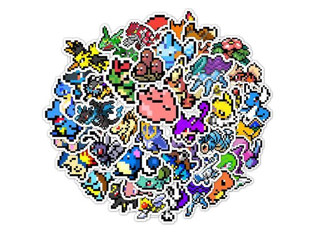 Click here for Retro Pixel Anime Stickers (50Pcs Large Size) Aest... prices
