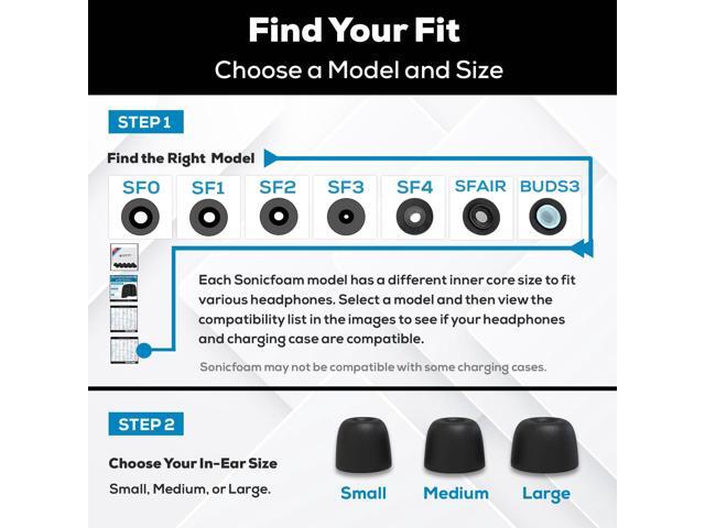 Click here for Memory Foam Earbud Tips - Compatible with AirPods... prices