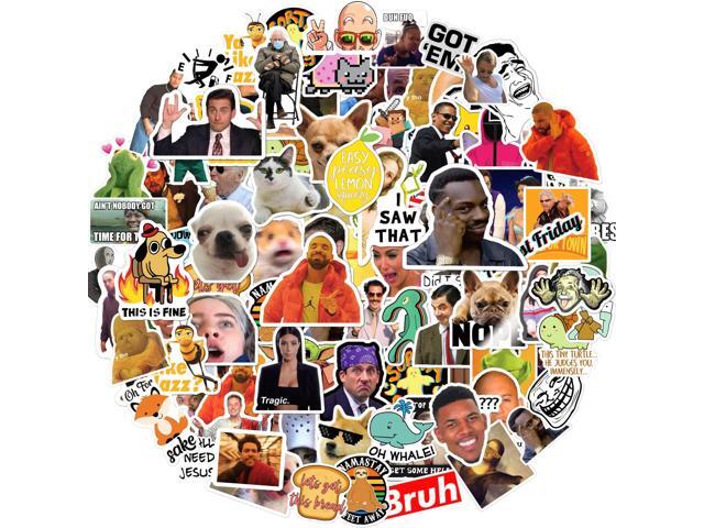 Click here for 220PCS Funny Meme Stickers Pack for Laptop  Trendy... prices