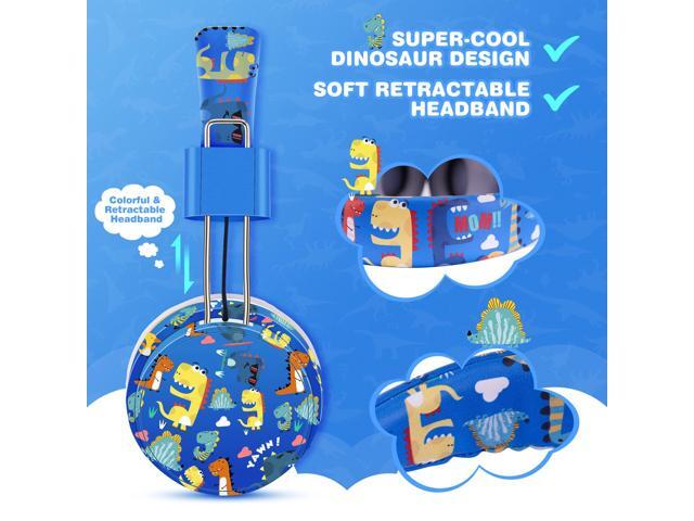 Click here for Cool Dinosaur Bluetooth Headphones  85dB Safe Volu... prices