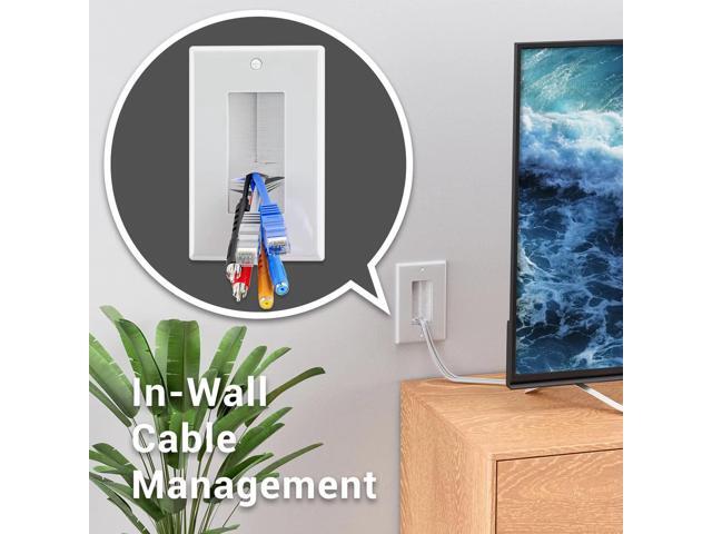 Click here for Brush Wall Plate (10 Pack)  Cable Pass Through Ins... prices