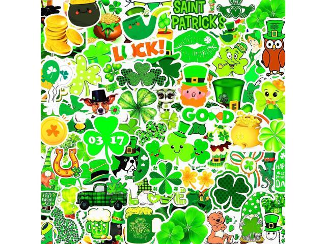 Click here for 300+PCS Stickers  Vinyl Waterproof Shamrock Sticke... prices