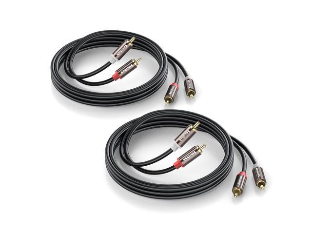 Click here for Cables 2 Pack[Hi-Fi Sound  PVC Jacket  Shielded]... prices
