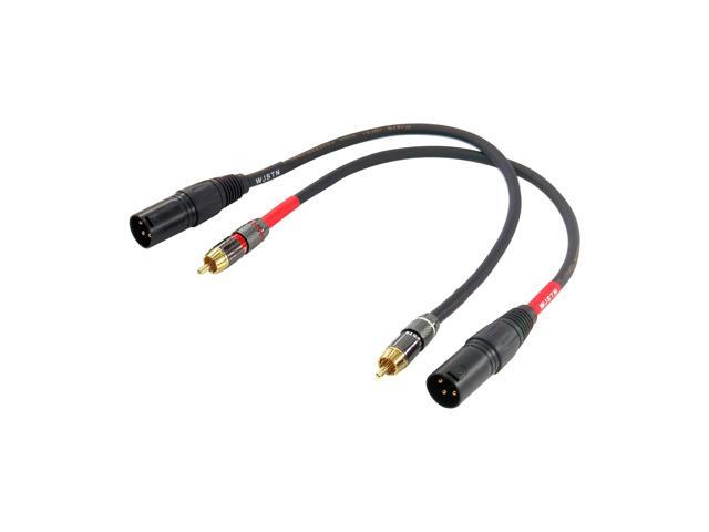 Click here for Male to RCA Male Cable  3pin nonequilibrium HiFi A... prices