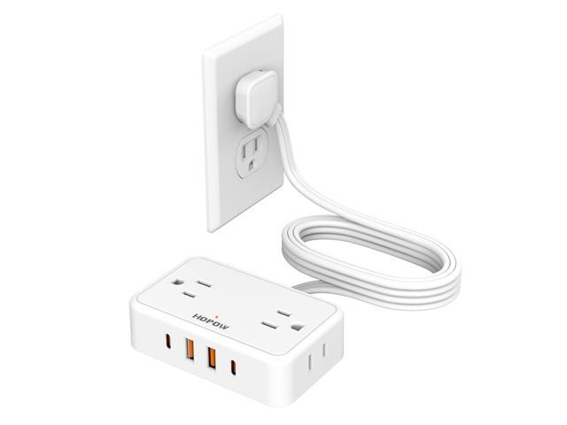 Click here for 6 Ft Ultra Thin Power Strip with 4 AC Wide Spaced... prices