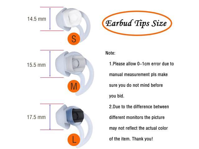 Click here for Silicone Ear Tips Replacement Earbud Tips Compatib... prices