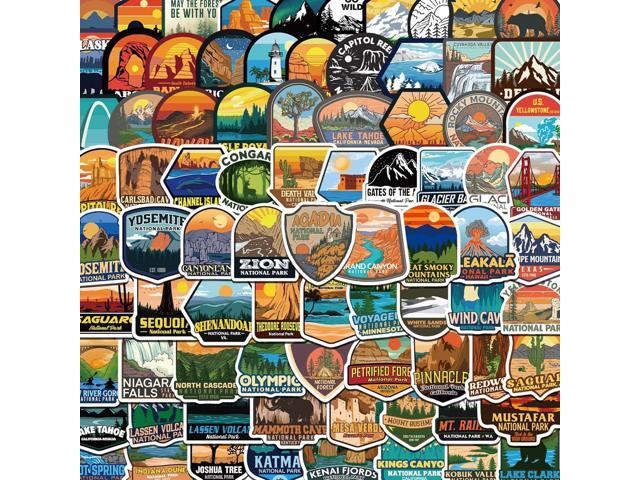 Click here for 156 Pcs Sticker Pack  Outdoor Nature Camping Hikin... prices