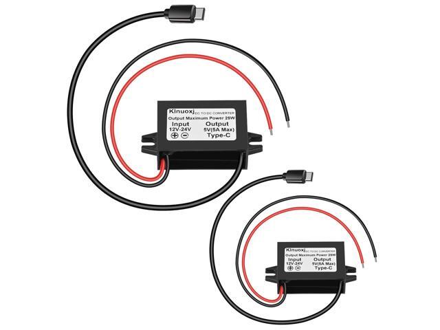 Click here for 12V/24V to 5V USB C Step Down Converter Type-C Int... prices