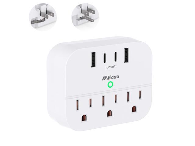Click here for Essentials  Power Strip with Foldable Plug  Travel... prices