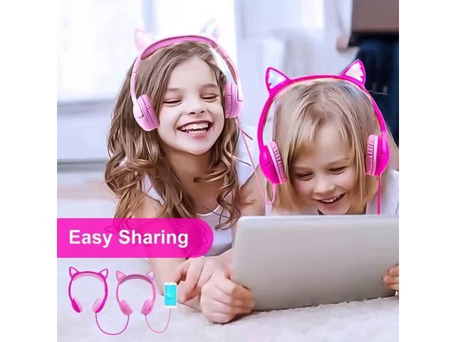 Click here for Kids Headphones with Sharing Port  Safe 85db Volum... prices