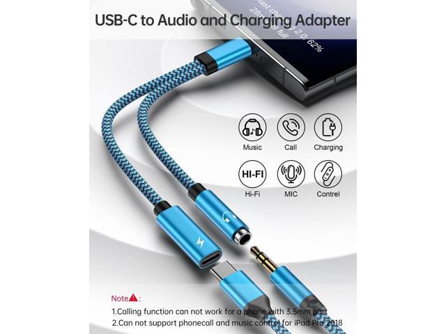 Click here for 2Pack 2 in 1 USB C to 3.5mm Aux Adapter  Fast Char... prices