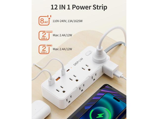 Click here for Power Strips with Surge Protection  10 FT Braided... prices
