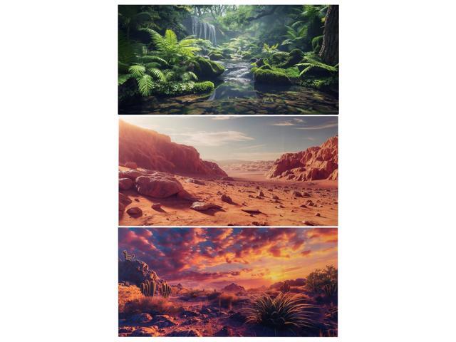 Click here for 3 Pack Terrarium Background  48x24 inches Polyeste... prices