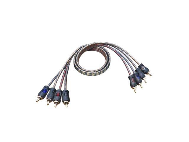 Click here for 100 Oxygen Free Copper 4-Channel RCA Audio Cable... prices
