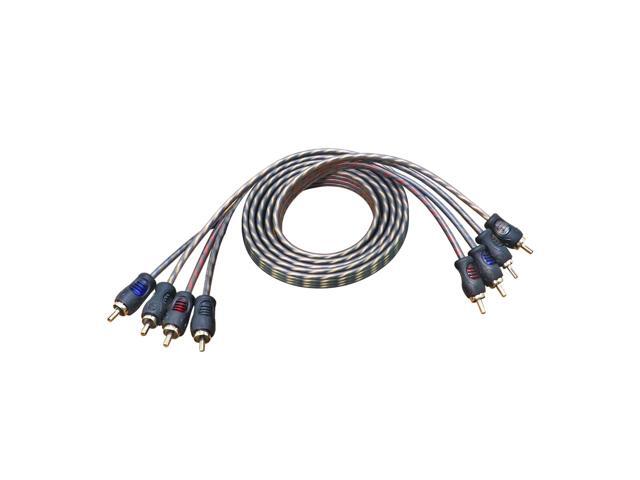 Click here for 100 Oxygen Free Copper 4-Channel RCA Audio Cable... prices