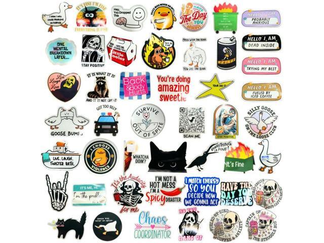 Click here for Funny Stickers Small Humor Waterproof Sticker Bulk... prices