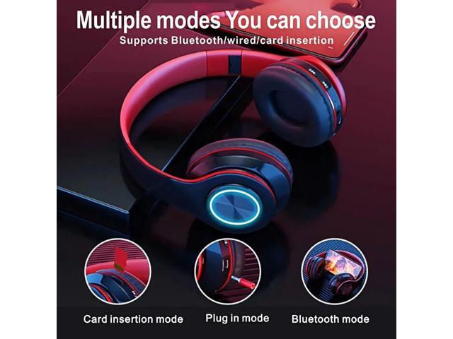 Click here for Wireless Headphones - Colorful Lights  Foldable  B... prices