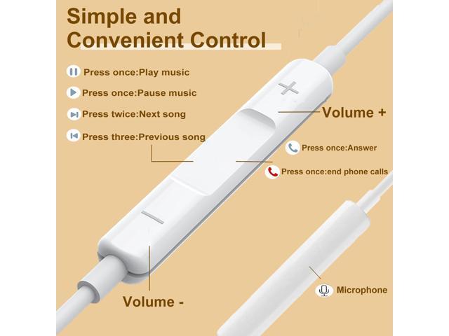 Click here for 2 Pack of Headphones for iPhone 17/17Pro/17Pro Max... prices