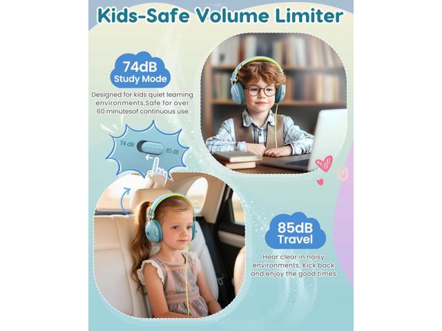 Click here for Headphones  74/85dB Safe Volume Limit  Stereo Soun... prices