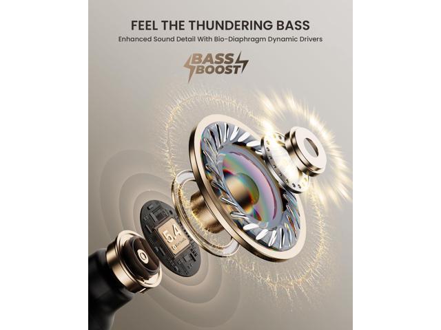 Click here for Wireless in-Ear Earbuds with 4 Mics ENC Call-Enhan... prices