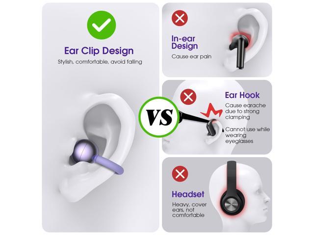 Click here for Clip On Earbuds Wireless Bluetooth 6.0  Open Ear H... prices