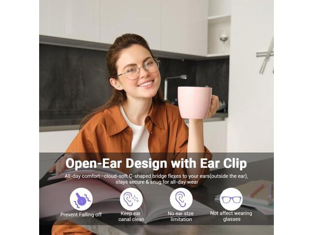 Click here for Open Ear Earbuds Wireless Bluetooth 5.4  Lightweig... prices