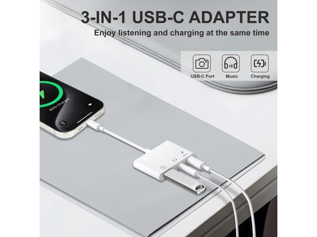 Click here for 3-in-1 USB OTG Adapter with USB C to 3.5mm Audio A... prices