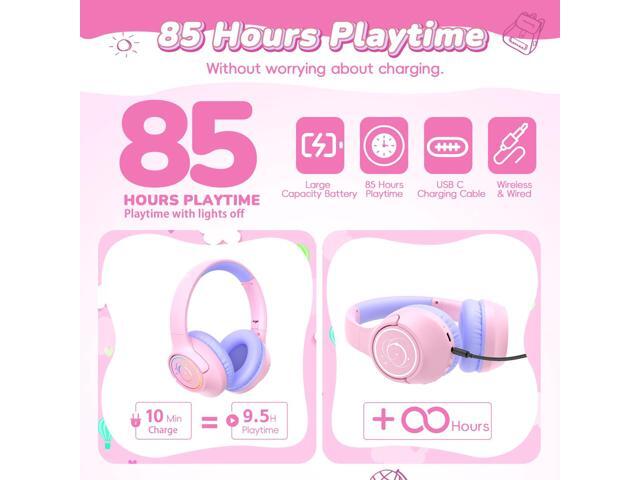 Click here for Kids Bluetooth Headphones  85H Wireless Headphones... prices