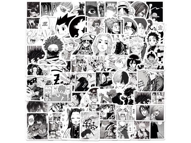 Click here for 100pcs Black and White Anime Stickers for Kids  Mo... prices