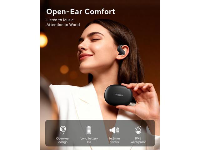 Click here for Open Ear Earbuds Bluetooth 5.4: 50H Playtime  16.2... prices