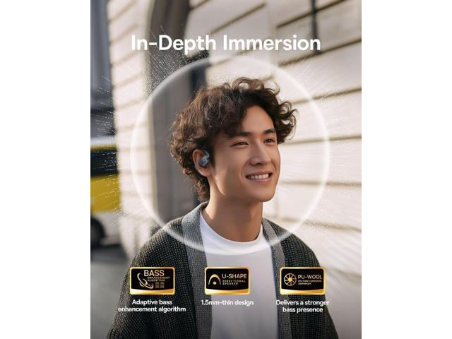 Click here for Eli 2i Fit Open-Ear Headphones  8.8g Secure Fit  3... prices