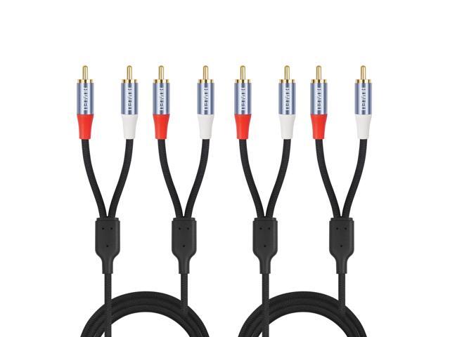 Click here for 2Pack 2 RCA M/M Stereo Audio Cable  Gold-Plated 2R... prices