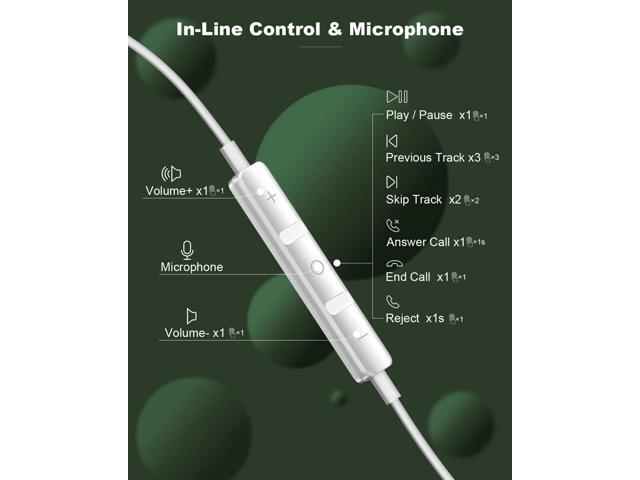 Click here for Headphones Wired for iPhone Plus Pro Max Earbuds i... prices