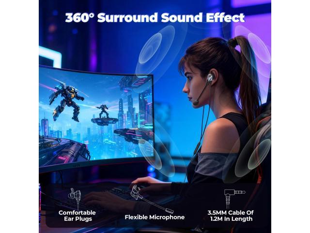 Click here for Wired Gaming Earbuds with Mic  in-Ear Gaming Earph... prices