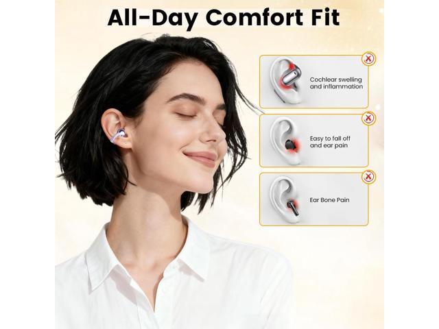 Click here for Open Ear Earbuds Wireless Bluetooth 5.4  Clip On E... prices