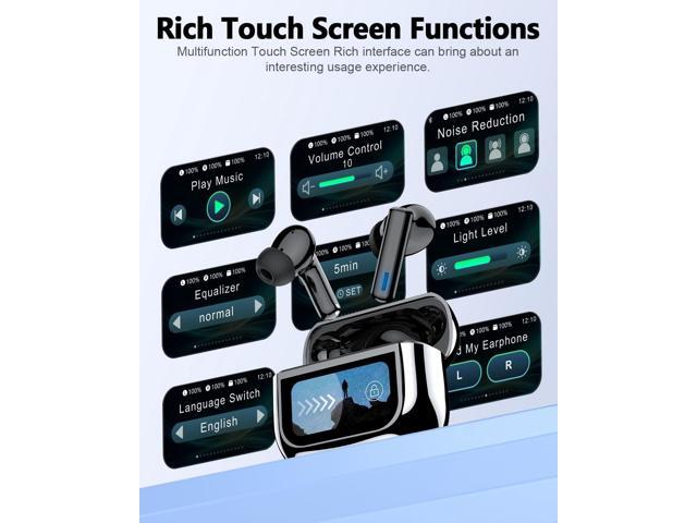 Click here for Wireless Earbuds Bluetooth Headphones  ANC/ENC Noi... prices