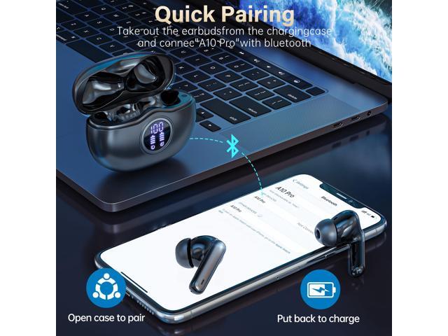 Click here for Wireless Earbuds  Bluetooth 5.3 Headphones HiFi St... prices