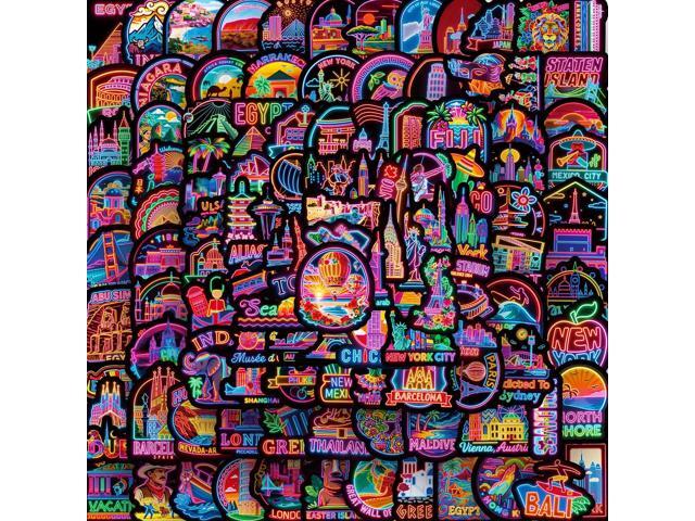 Click here for 120PCS Travel Stickers  Vinyl Waterproof Luggage S... prices