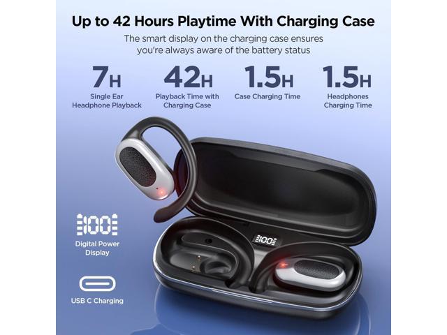 Click here for Wireless Headphones Air Conduction Earbuds with Mi... prices