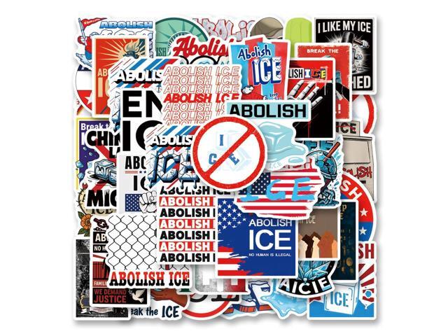 Click here for 50Pcs Funny Anti Ice Stickers Meme No Human is Ill... prices